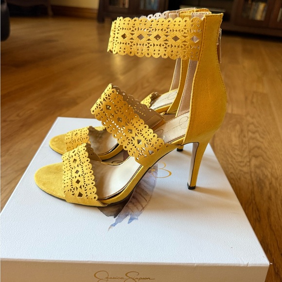 Jessica Simpson | Shoes | Jessica Simpson Butter Scotch High Heel ...